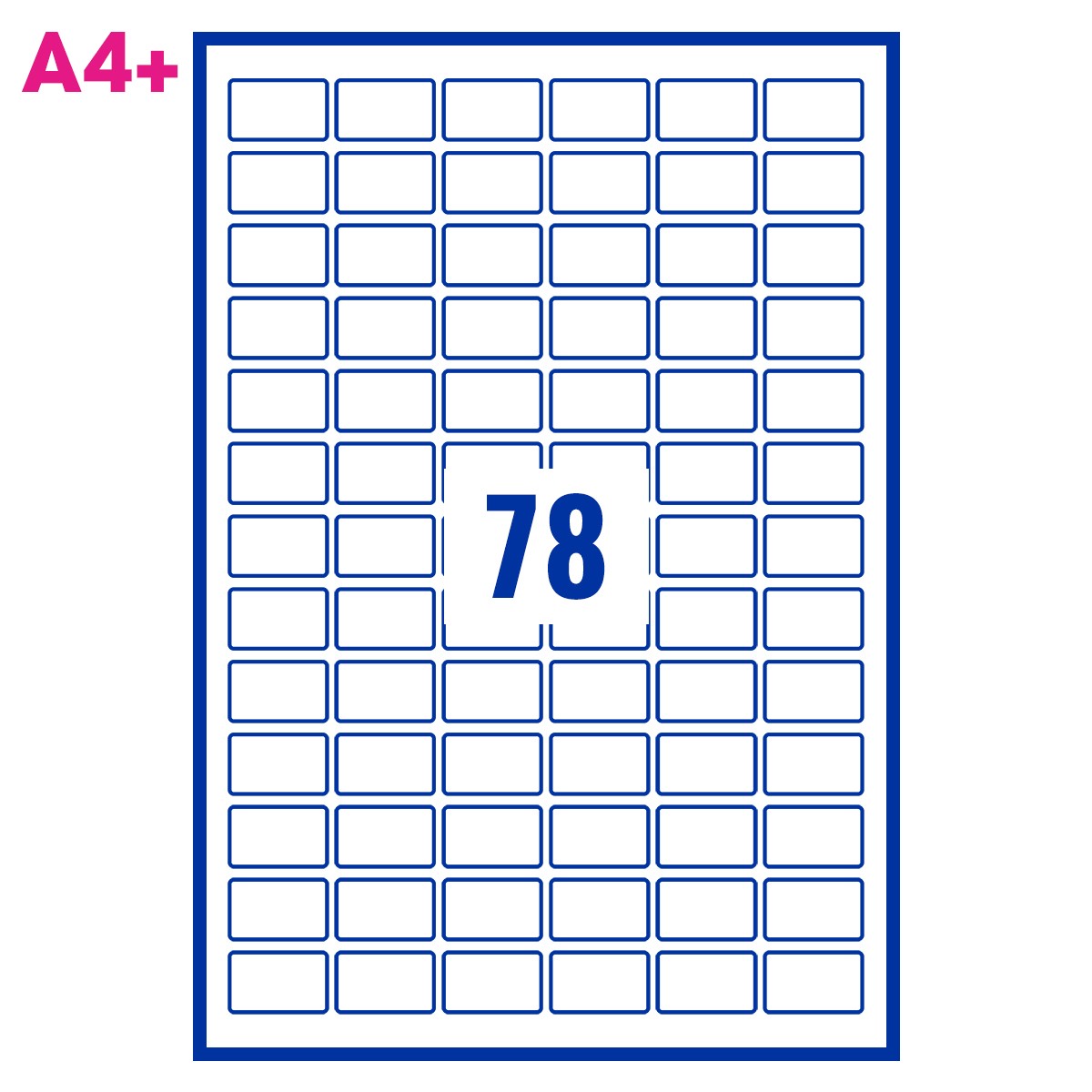 A4+ - 33 x 21mm | A4+3321 | Avery