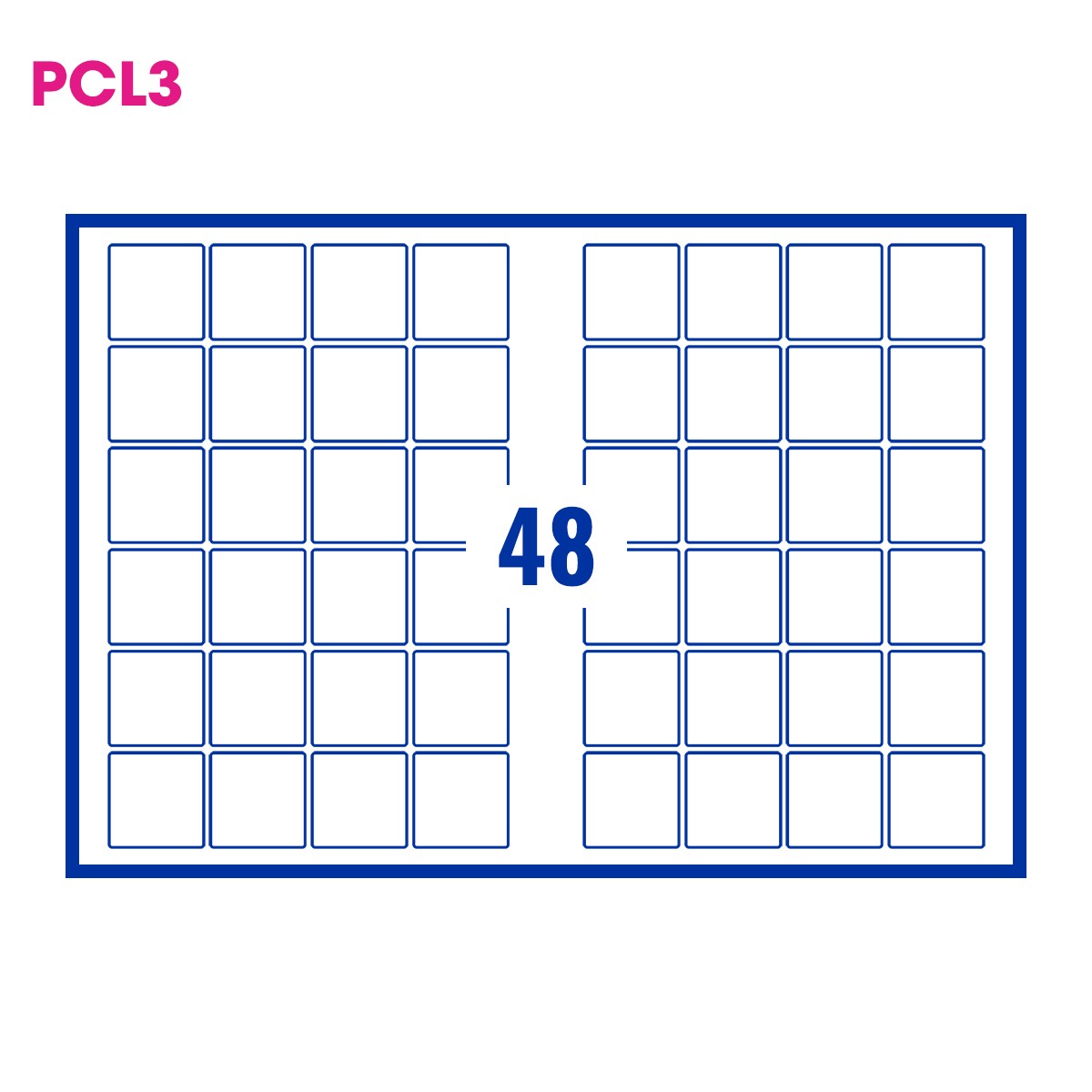 PCL3 - 45 x 45mm | PCL3-4545 | Avery