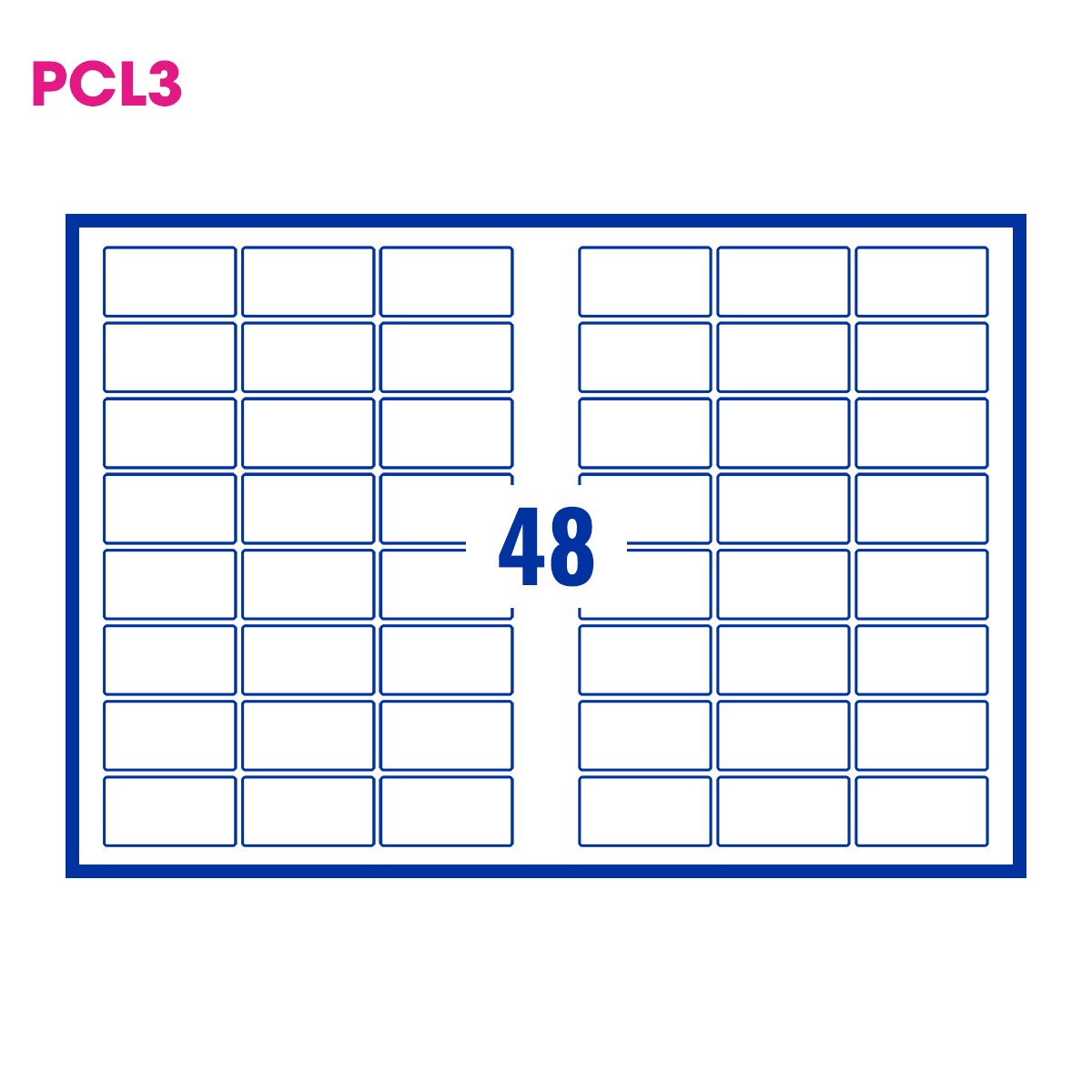 PCL3 - 62 x 33mm | PCL3-6233 | Avery