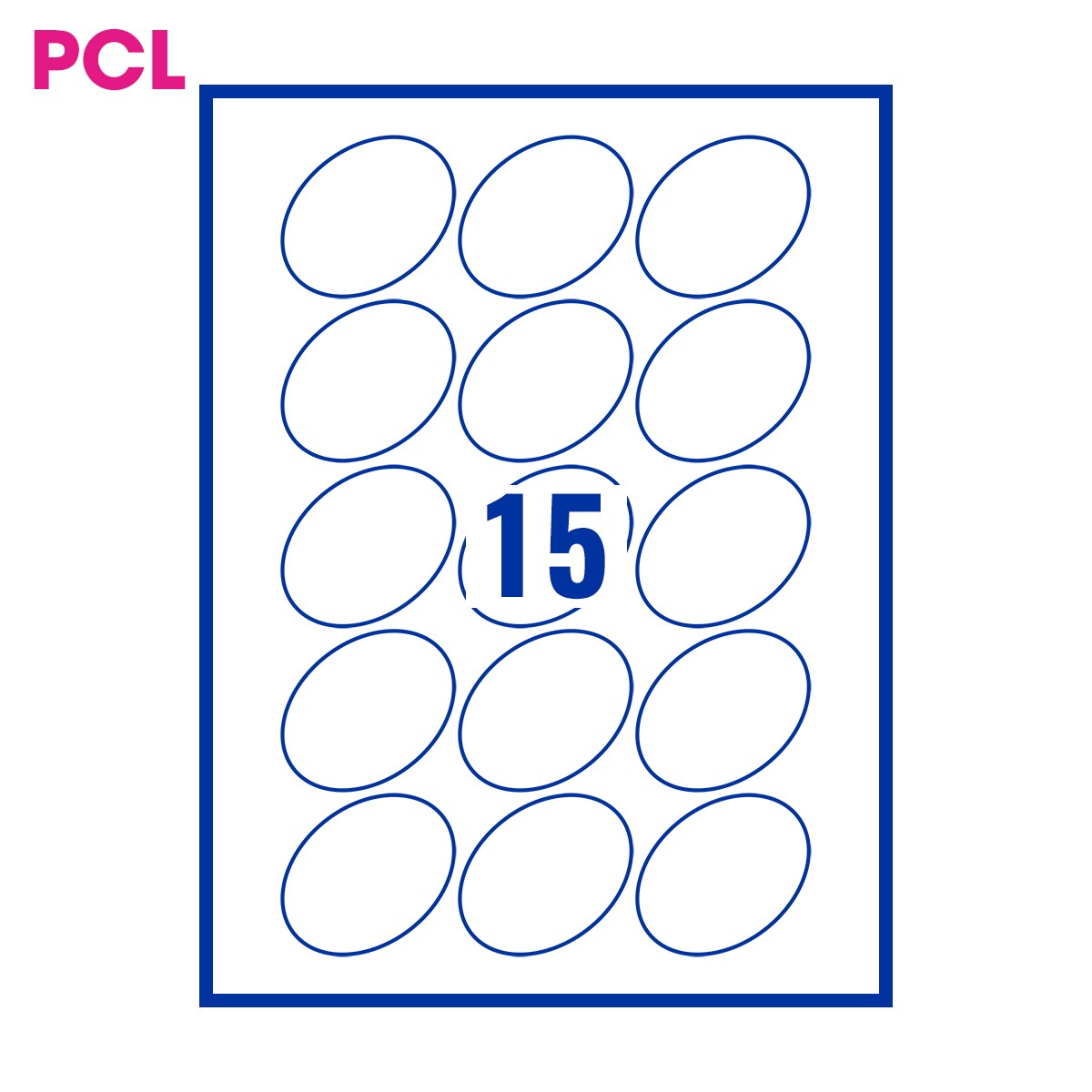 PCL - 47 x 64mm | PCL4764OVAL | Avery